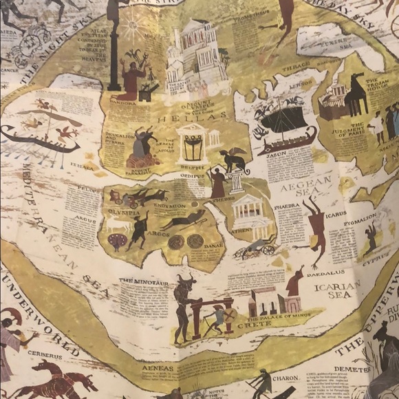 Map Of The Underworld Greek Mythology